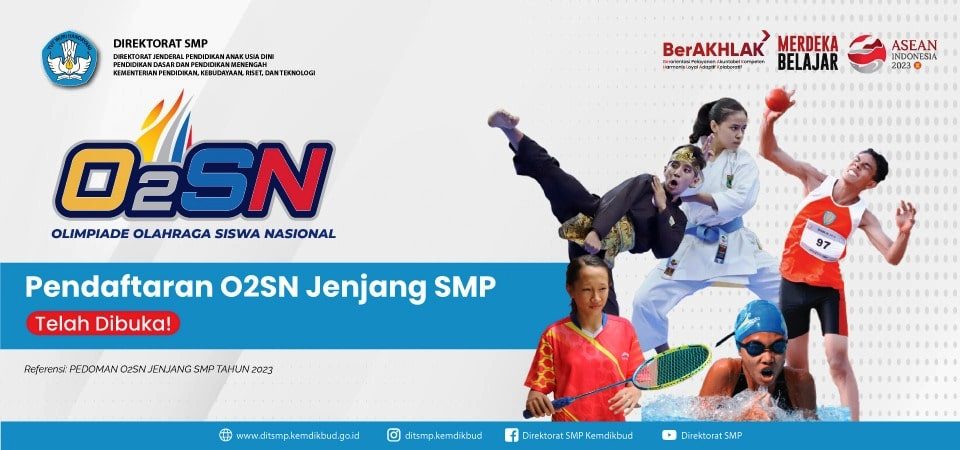 Pendaftaran O2SN Jenjang SMP Telah Dibuka